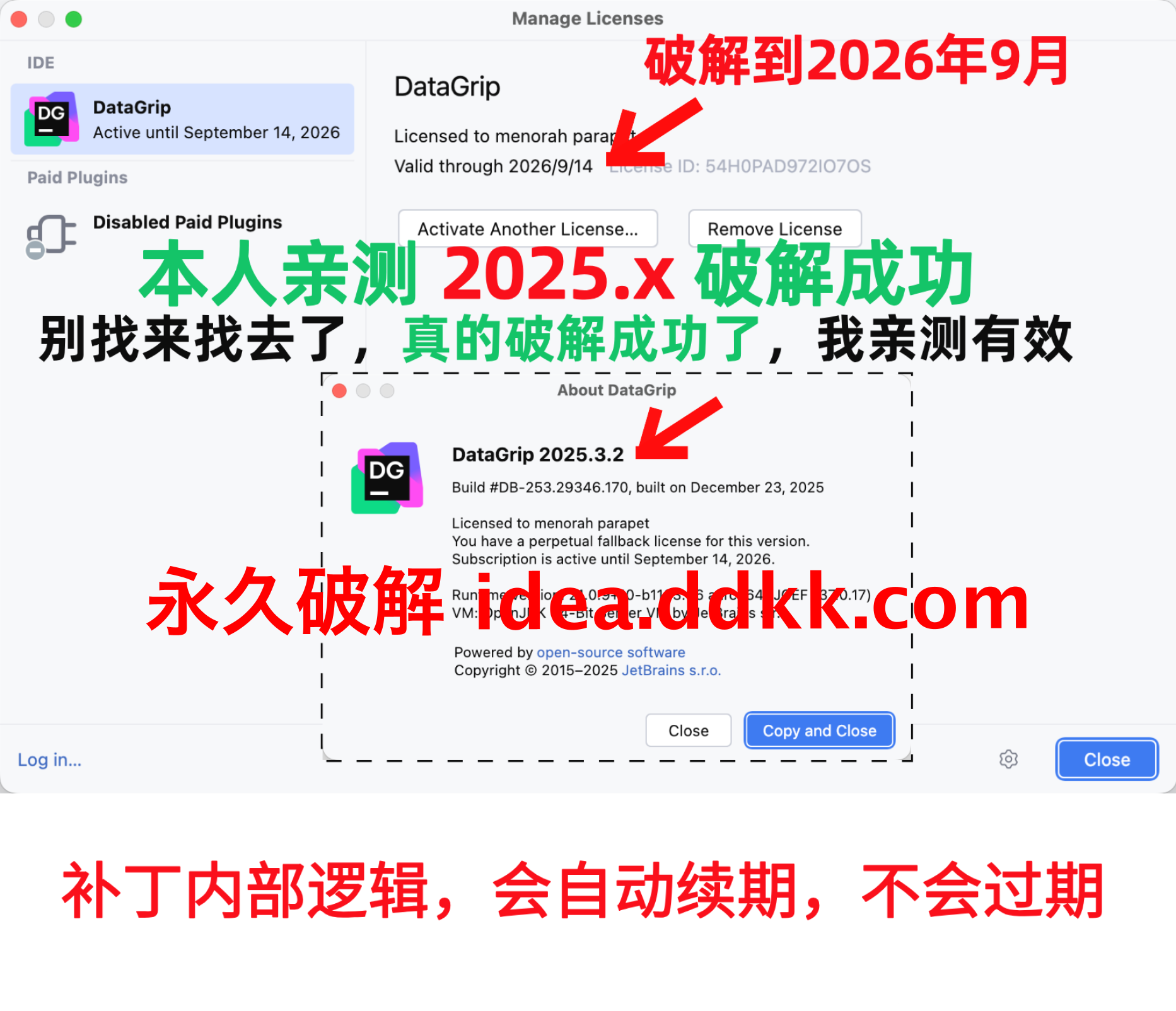 DataGrip 2025.3.2永久激活方法｜数据库工具DataGrip破解补丁+激活码免费获取指南 | DDKK.COM 弟弟快看，免费 ...